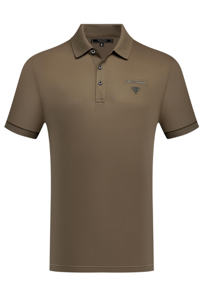 Triangle w/Zip Pavini Logo Polo – Concept Apparel